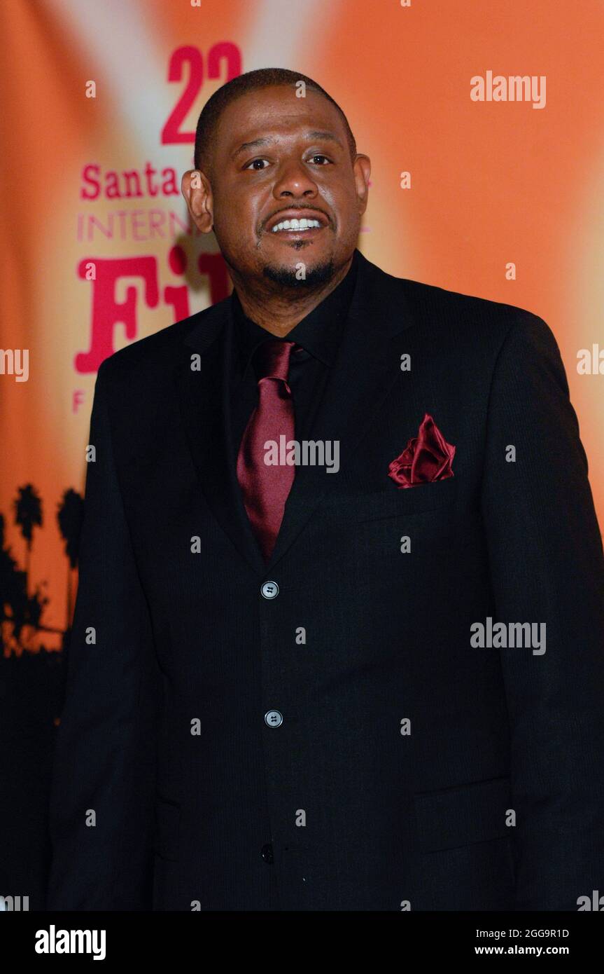 Actor Forest Whitaker attends red carpet arrivals for the 2007 Santa ...