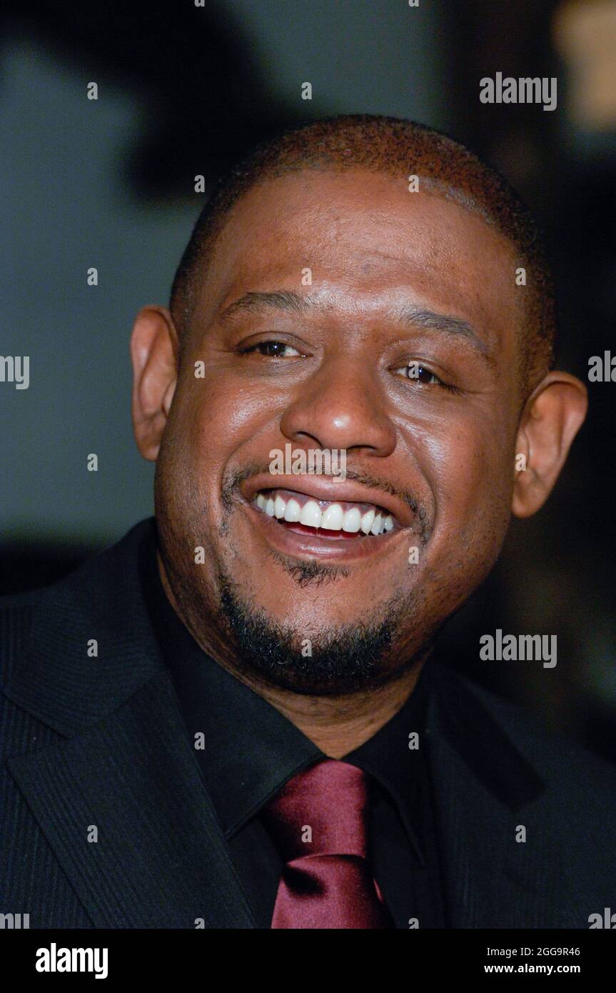 Actor Forest Whitaker attends red carpet arrivals for the 2007 Santa ...
