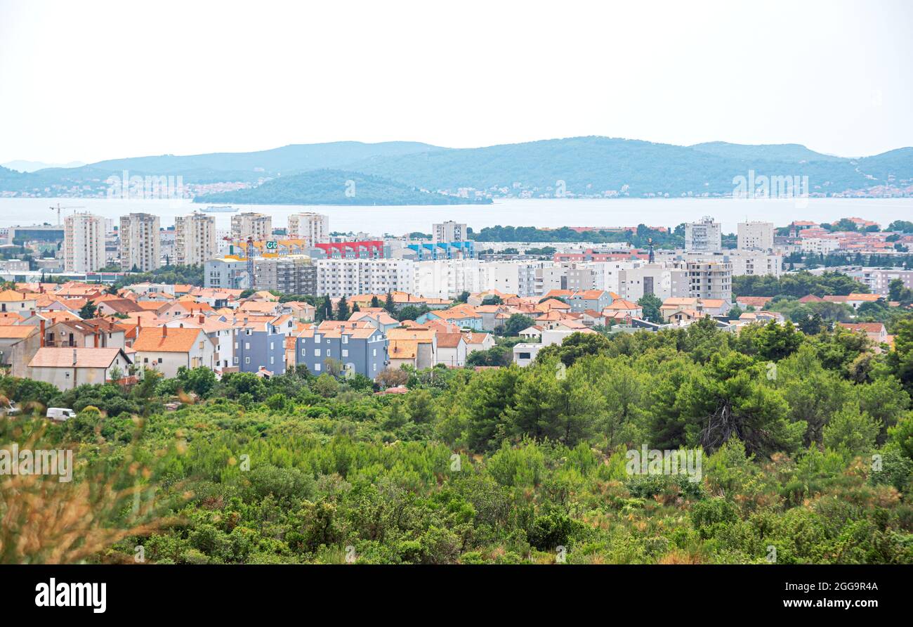 Old town zadar red rooftops hi-res stock photography and images - Alamy