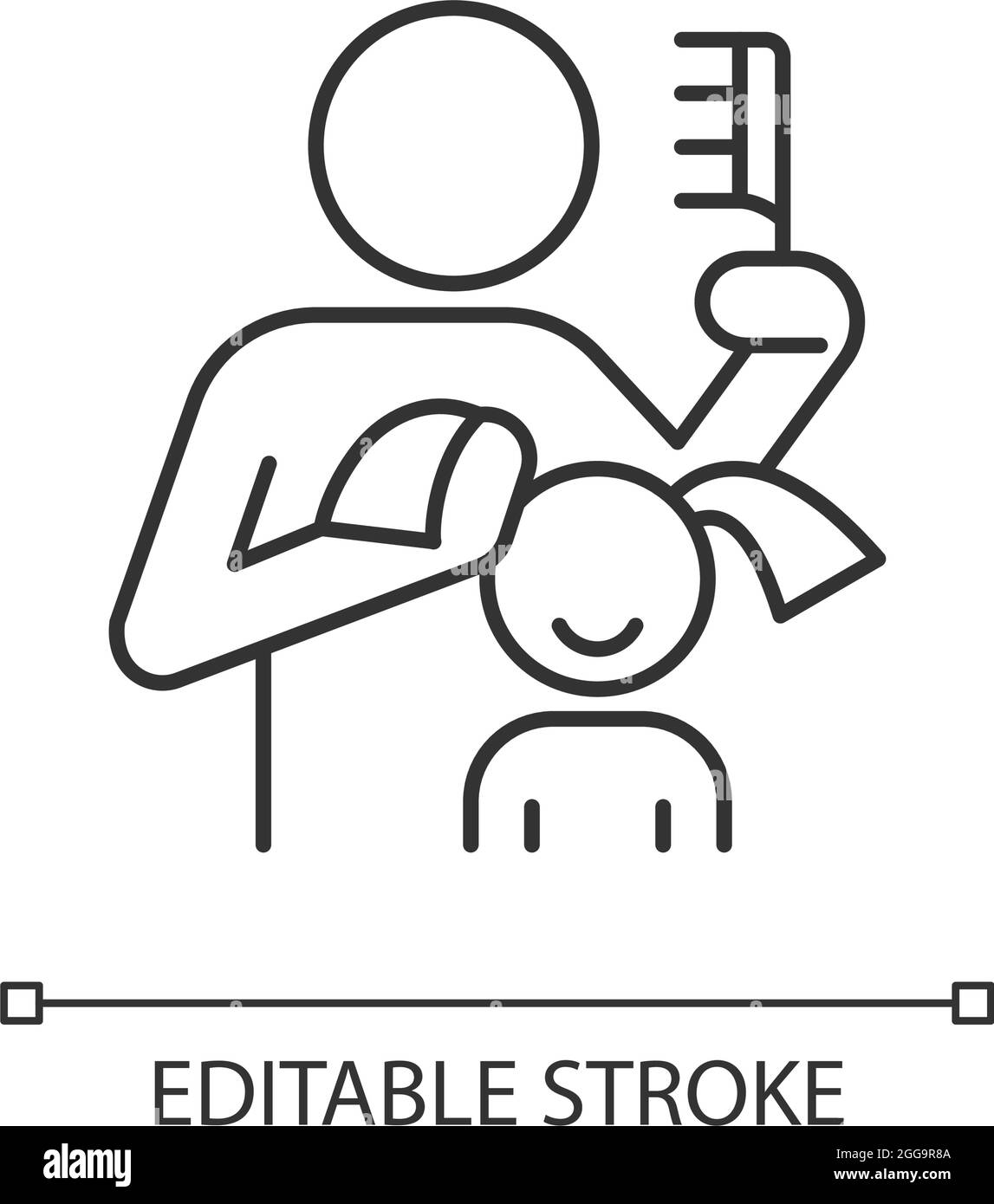 Emotional daughter Black and White Stock Photos & Images - Alamy