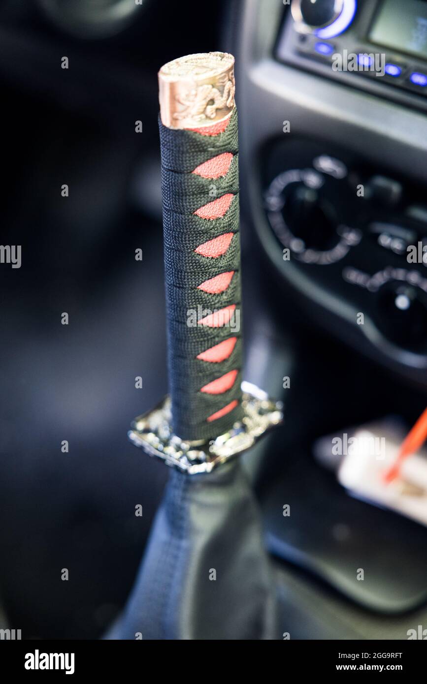 Gear shift vintage car hi-res stock photography and images - Alamy