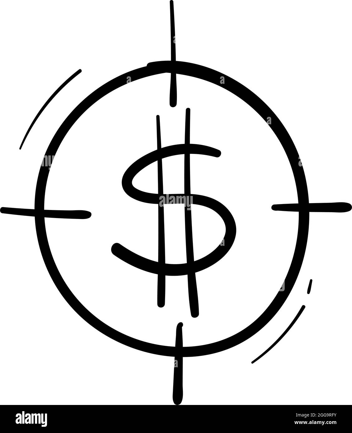 Purpose icon Black and White Stock Photos & Images - Alamy