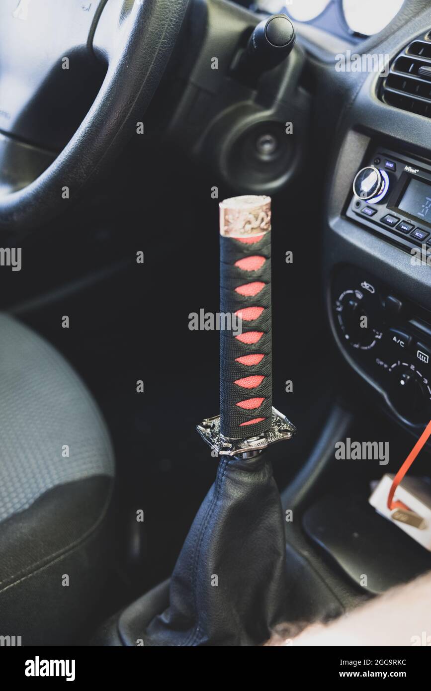 Gear shift vintage car hi-res stock photography and images - Alamy