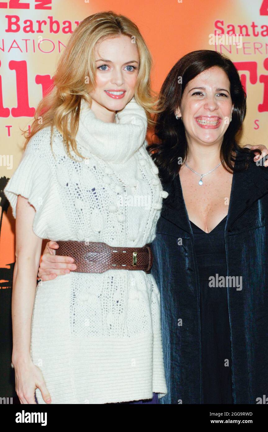 Actress Heather Graham and director Sue Kramer attends red carpet ...