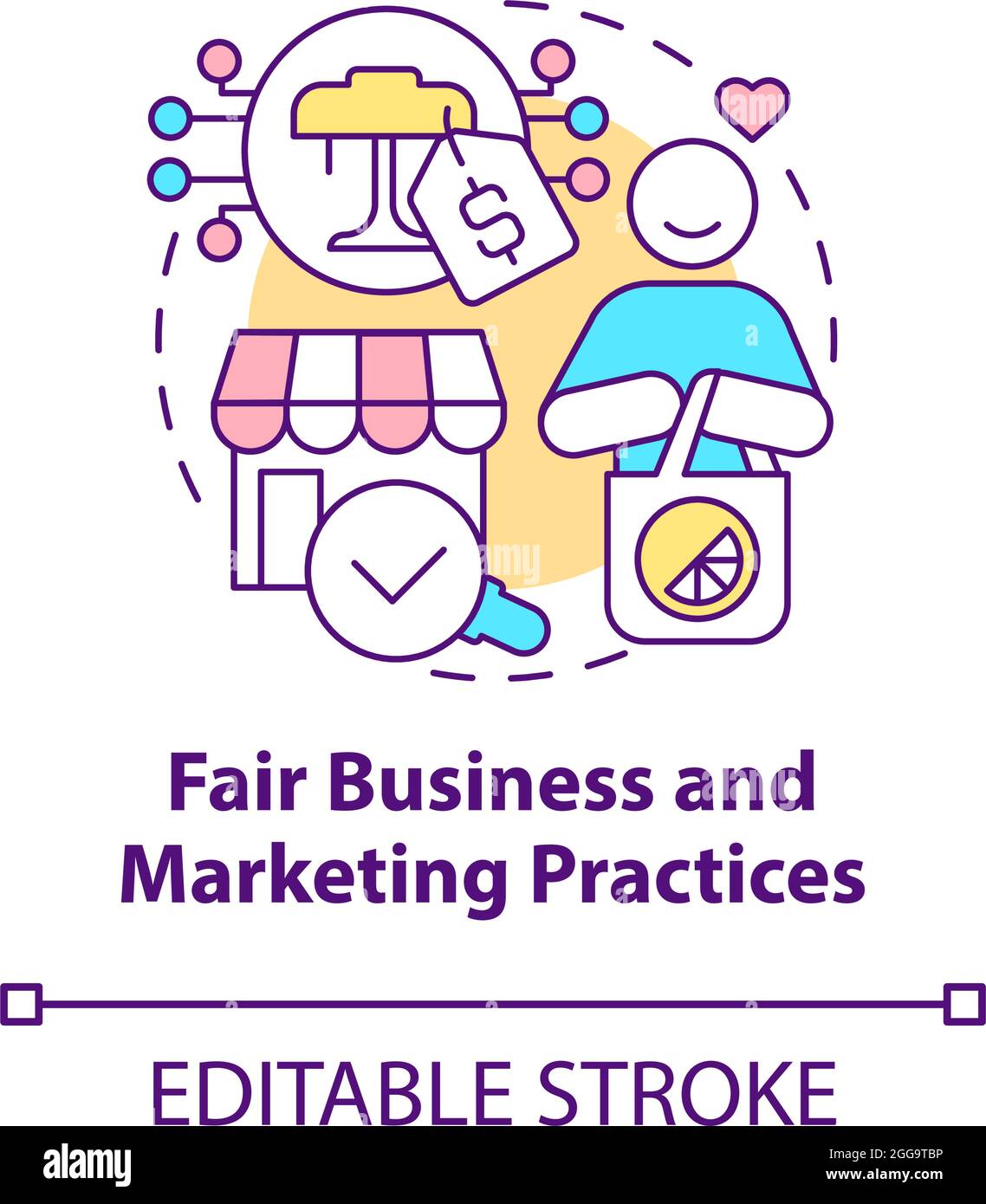 Fair trade practices Stock Vector Images - Alamy