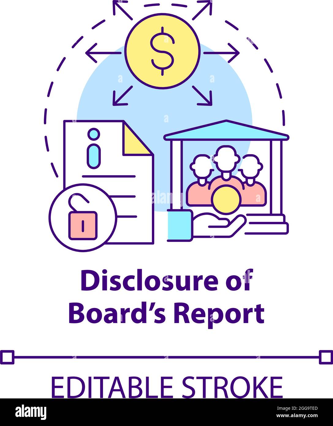 Annual report board Cut Out Stock Images & Pictures - Alamy