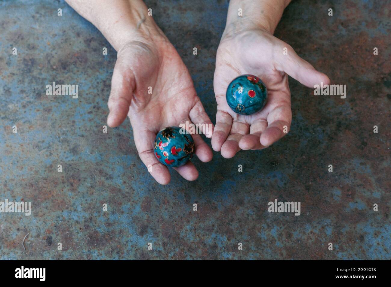 Chinese stress balls hi-res stock photography and images - Alamy