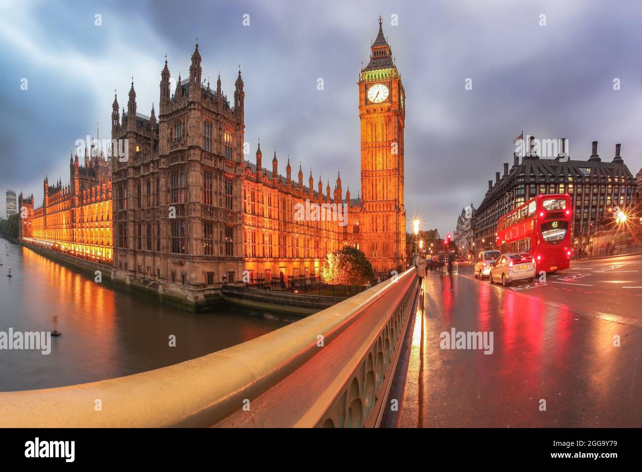 Big Ben in the evening, London, England, UK Stock Photo - Alamy