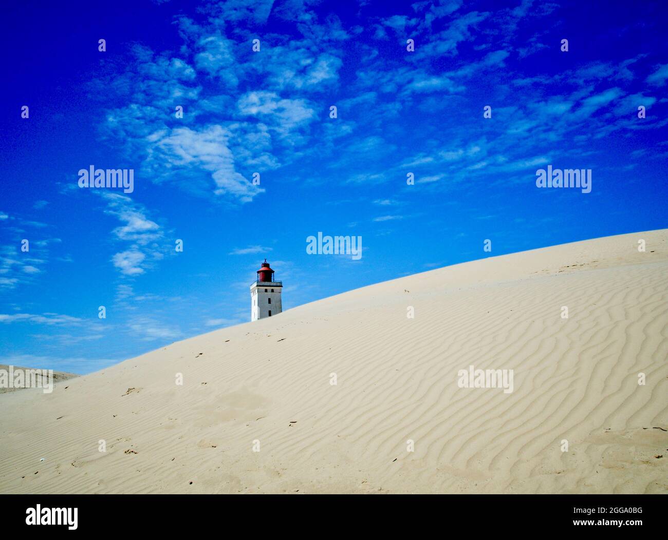 The Lighthouse in the Desert Stock Photo - Alamy