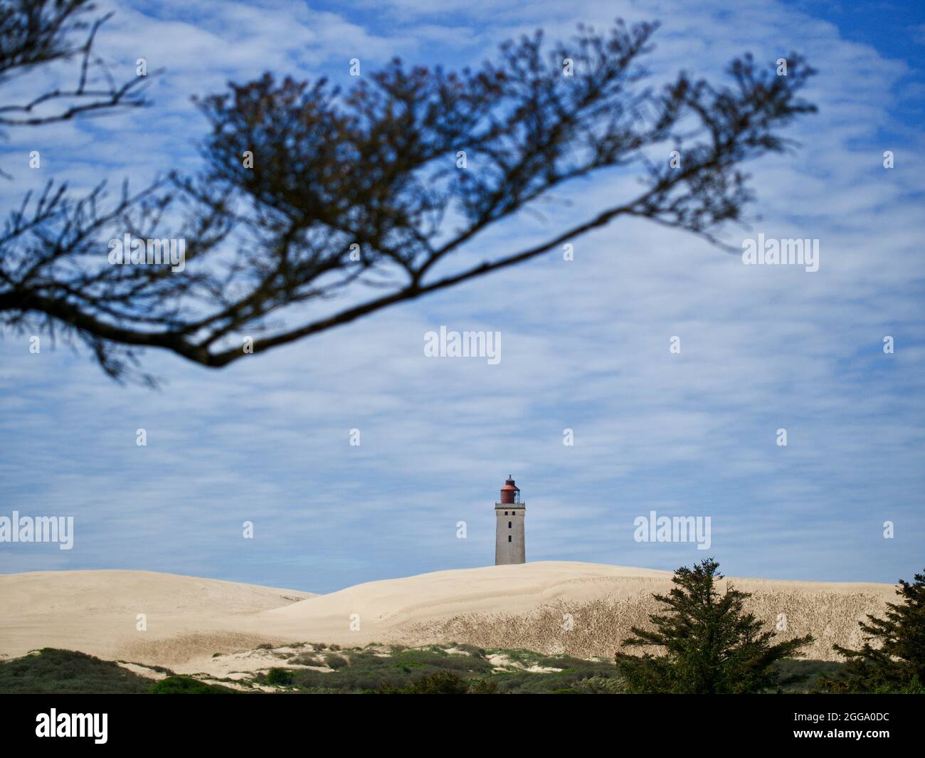 The Lighthouse in the Desert Stock Photo - Alamy