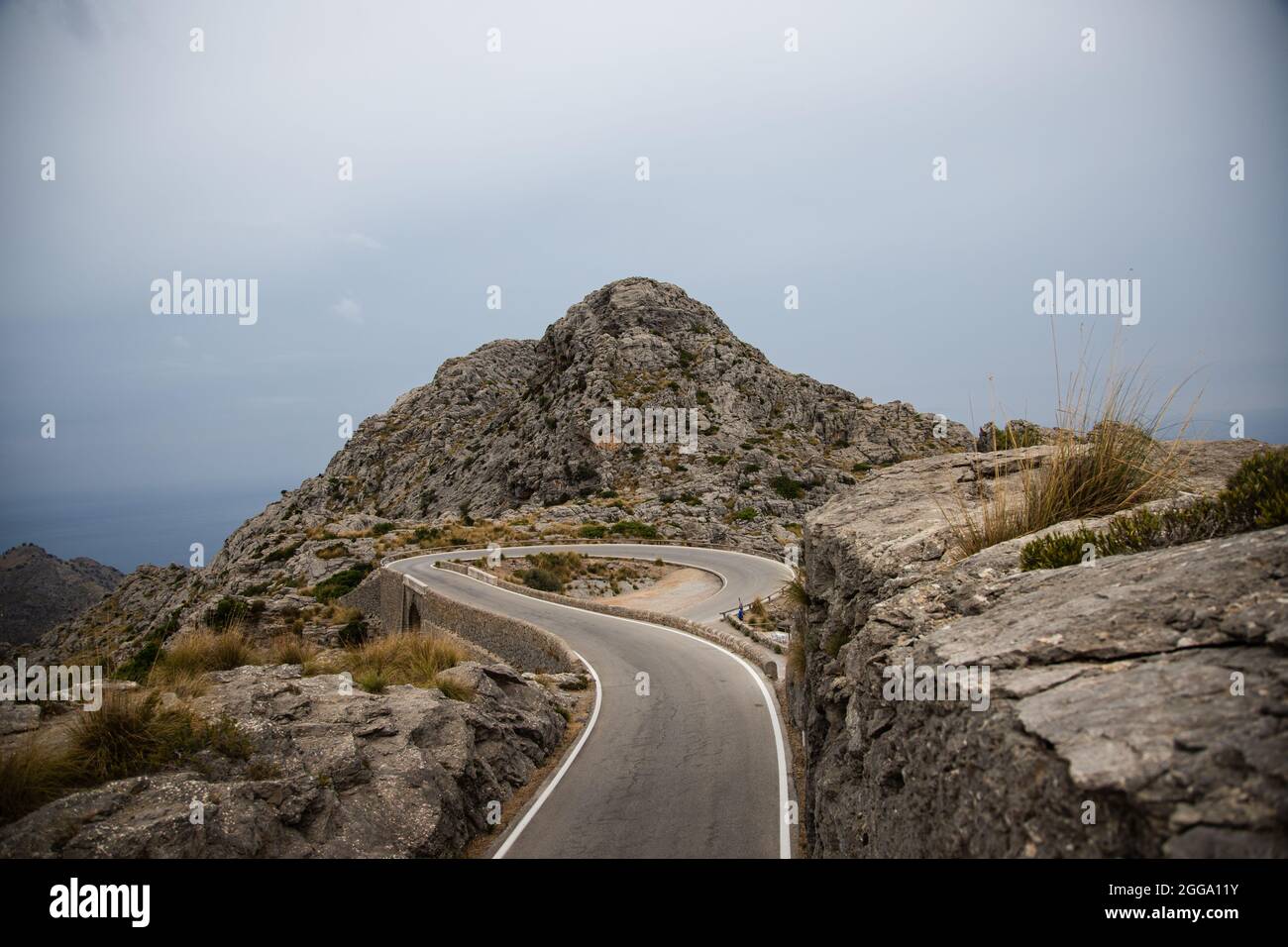 Sa Calobra road in Mallorca, Spain. One of the best roads in the world ...