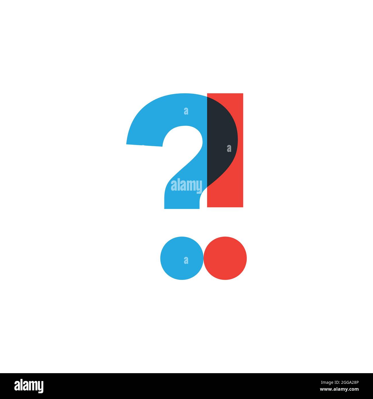 Question mark and exclamation point icon. Stock Vector illustration ...