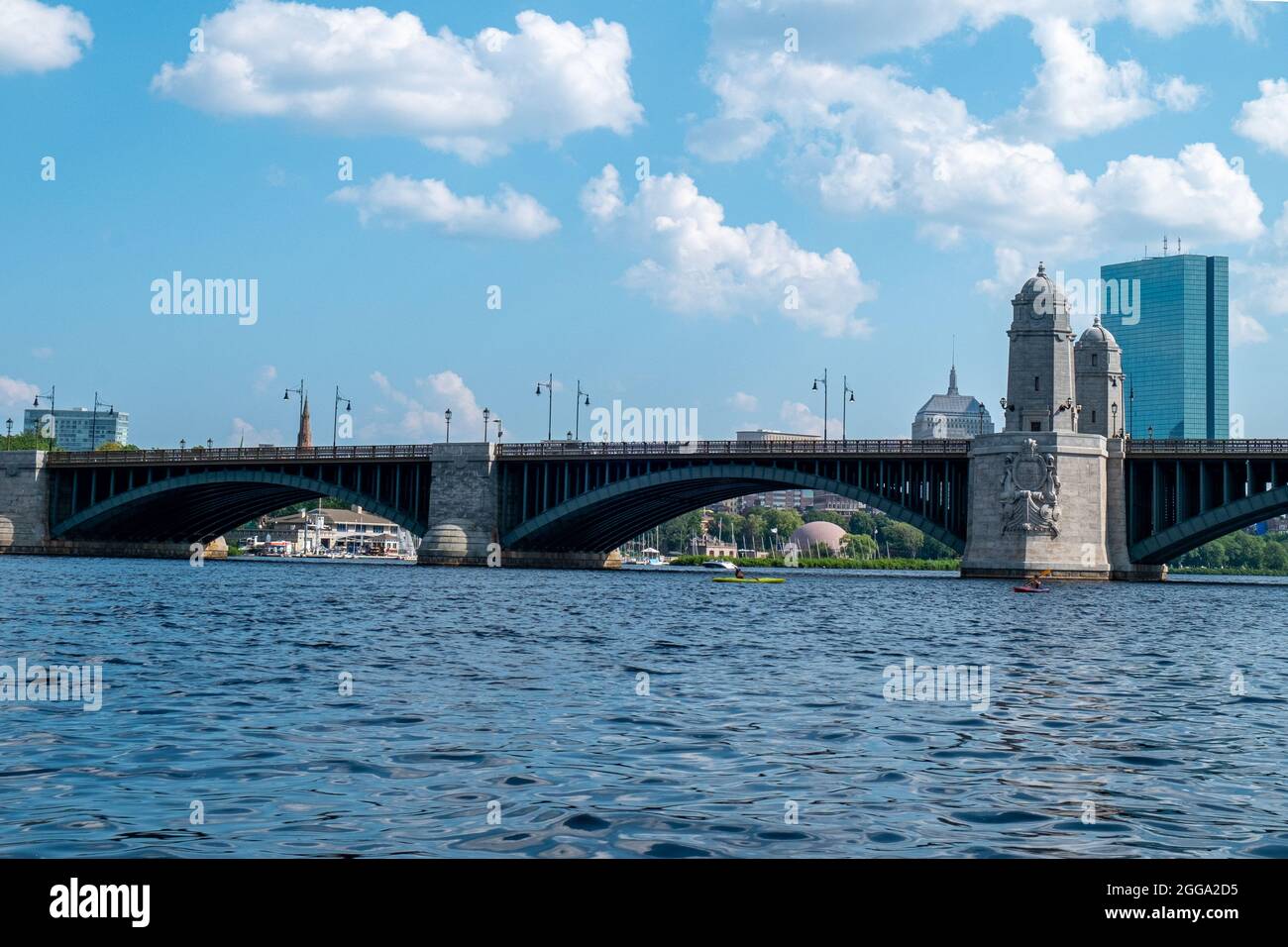 The Longfellow Bridge is a steel rib arch bridge spanning the Charles ...