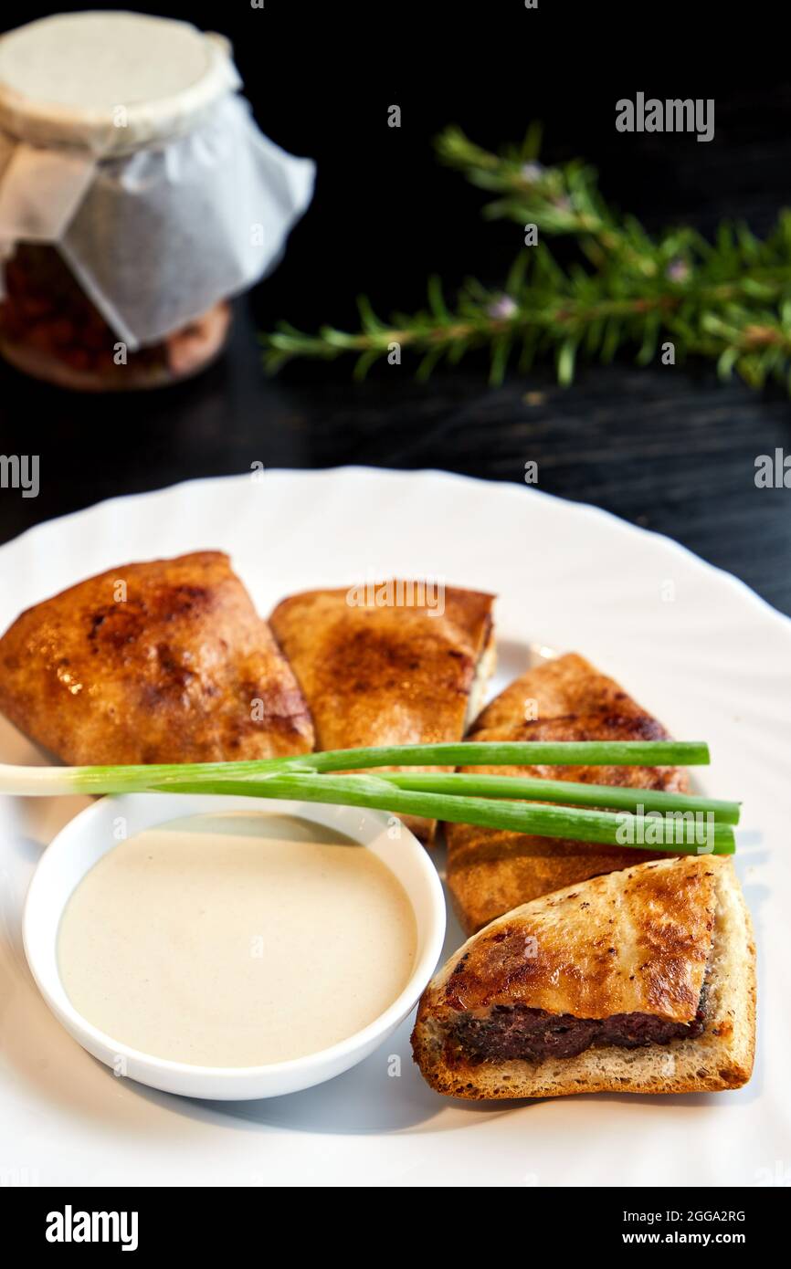traditional arab food arais. grilled kebab in a pita Stock Photo - Alamy