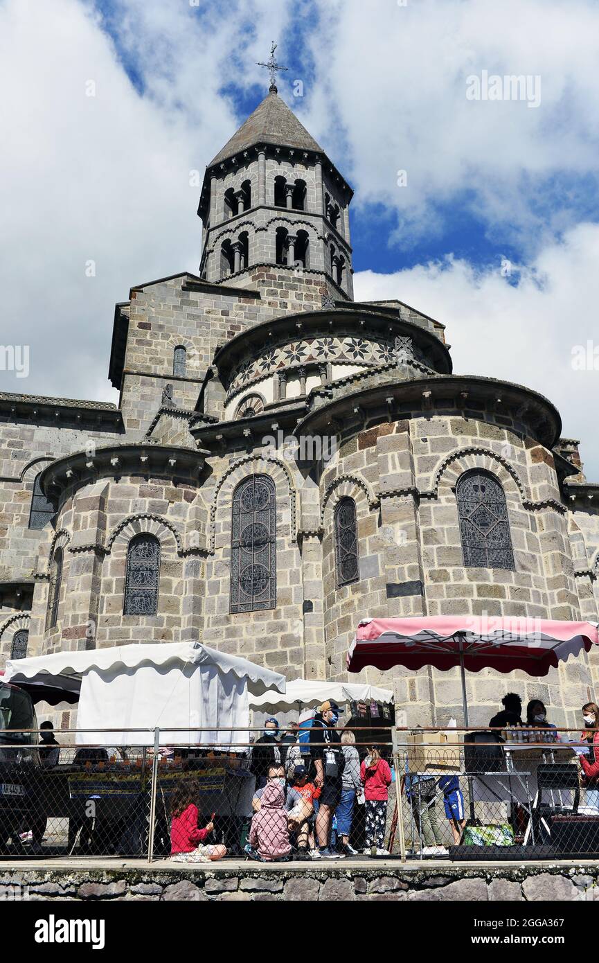 Saint Nectaire - Puy de Dôme - Auvergne - France Stock Photo - Alamy