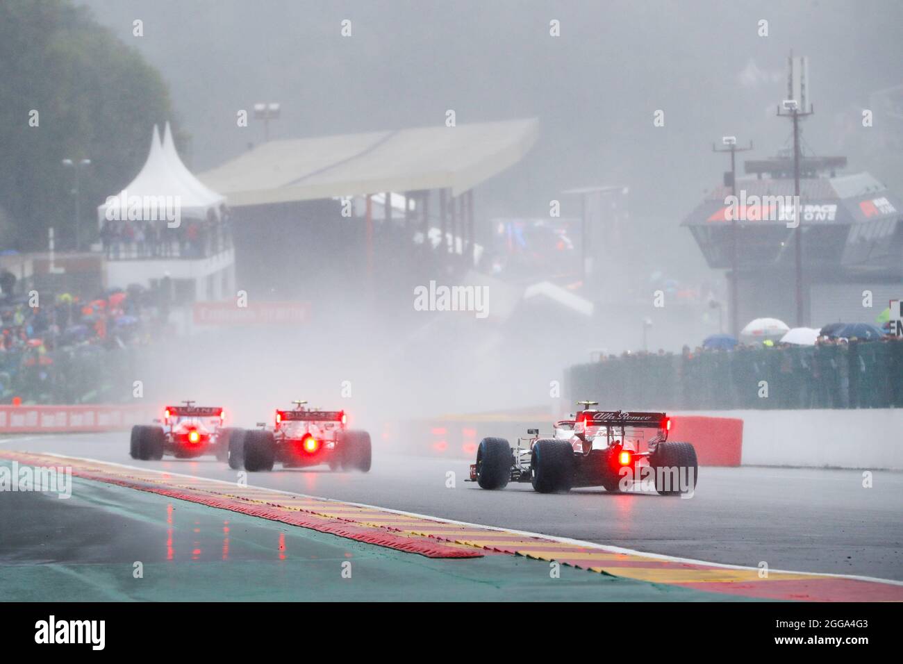 during the Formula 1 Belgium Grand Prix, 12th round of the 2021 FIA ...