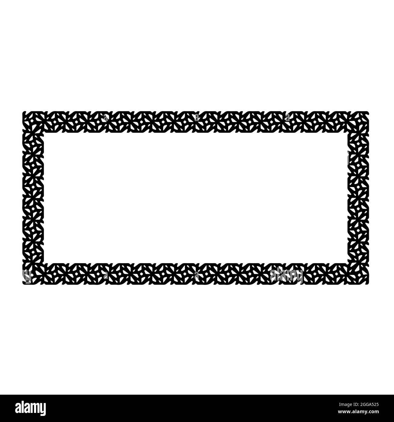 Simple Black Design Border