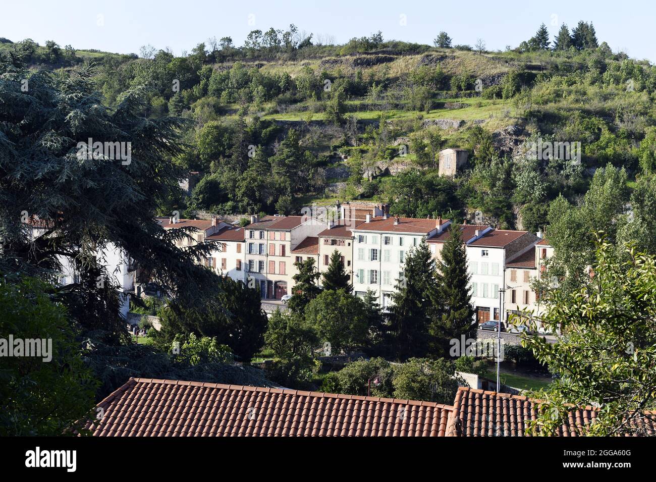 Champeix - Puy de Dôme - Auvergne - France Stock Photo - Alamy