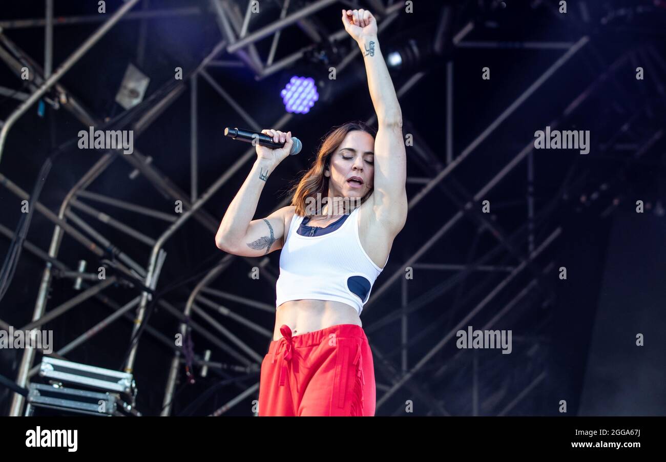 Mel C at Victorious Festival 2021, Portsmouth, Hampshire, UK. 29 Aug ...