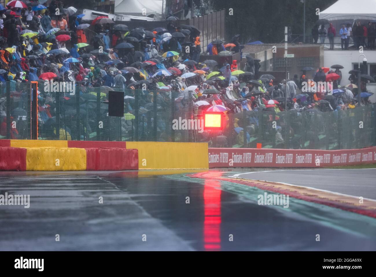 during the Formula 1 Belgium Grand Prix, 12th round of the 2021 FIA ...