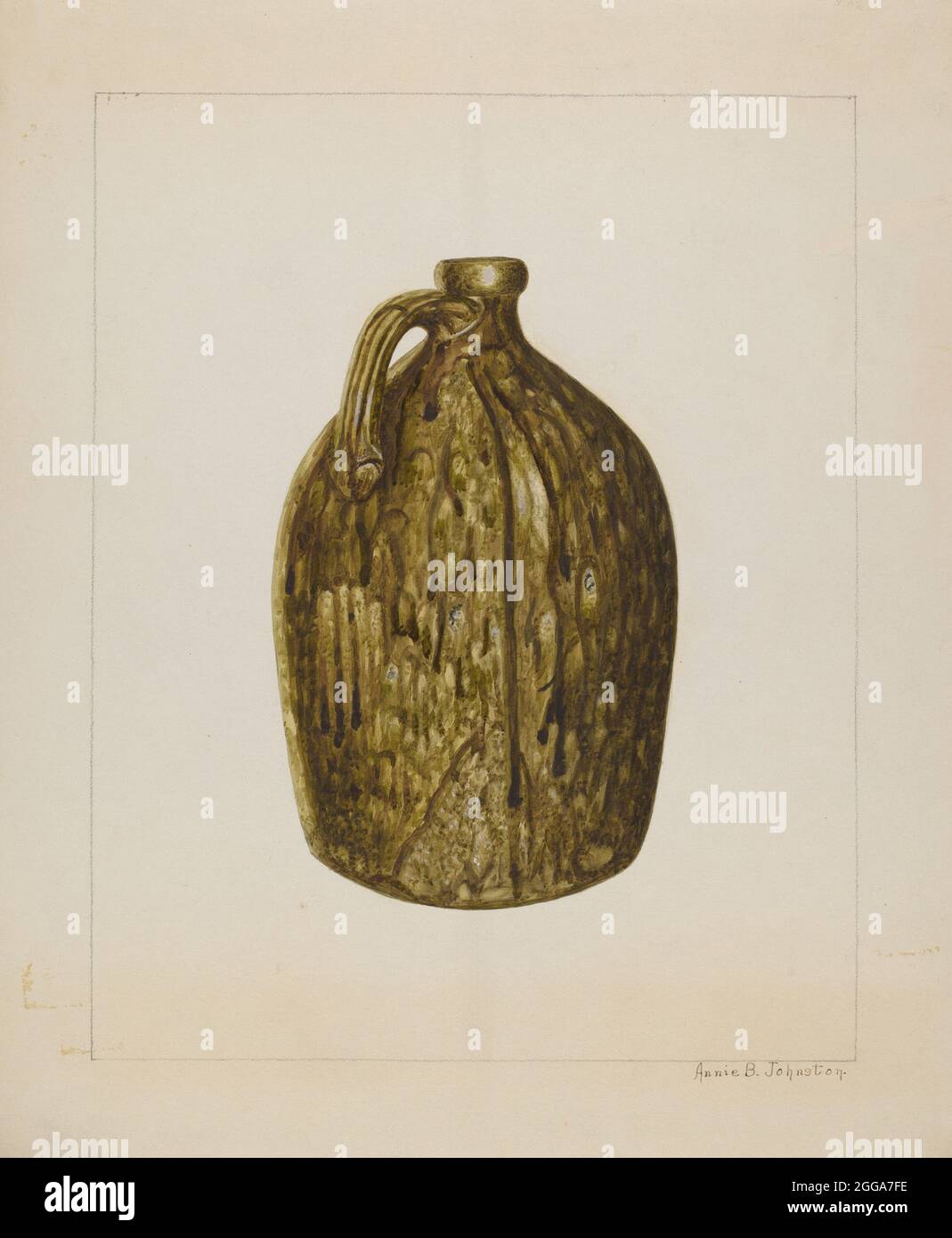 Stoneware Jug, c. 1938 Stock Photo - Alamy