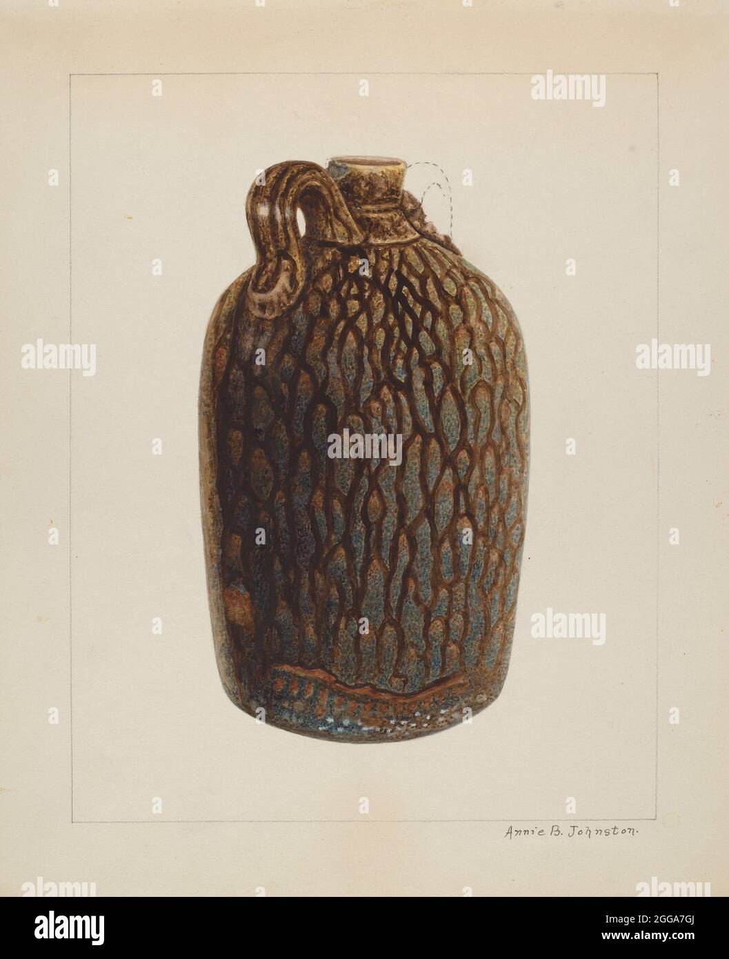 Stoneware Jug, c. 1938 Stock Photo - Alamy