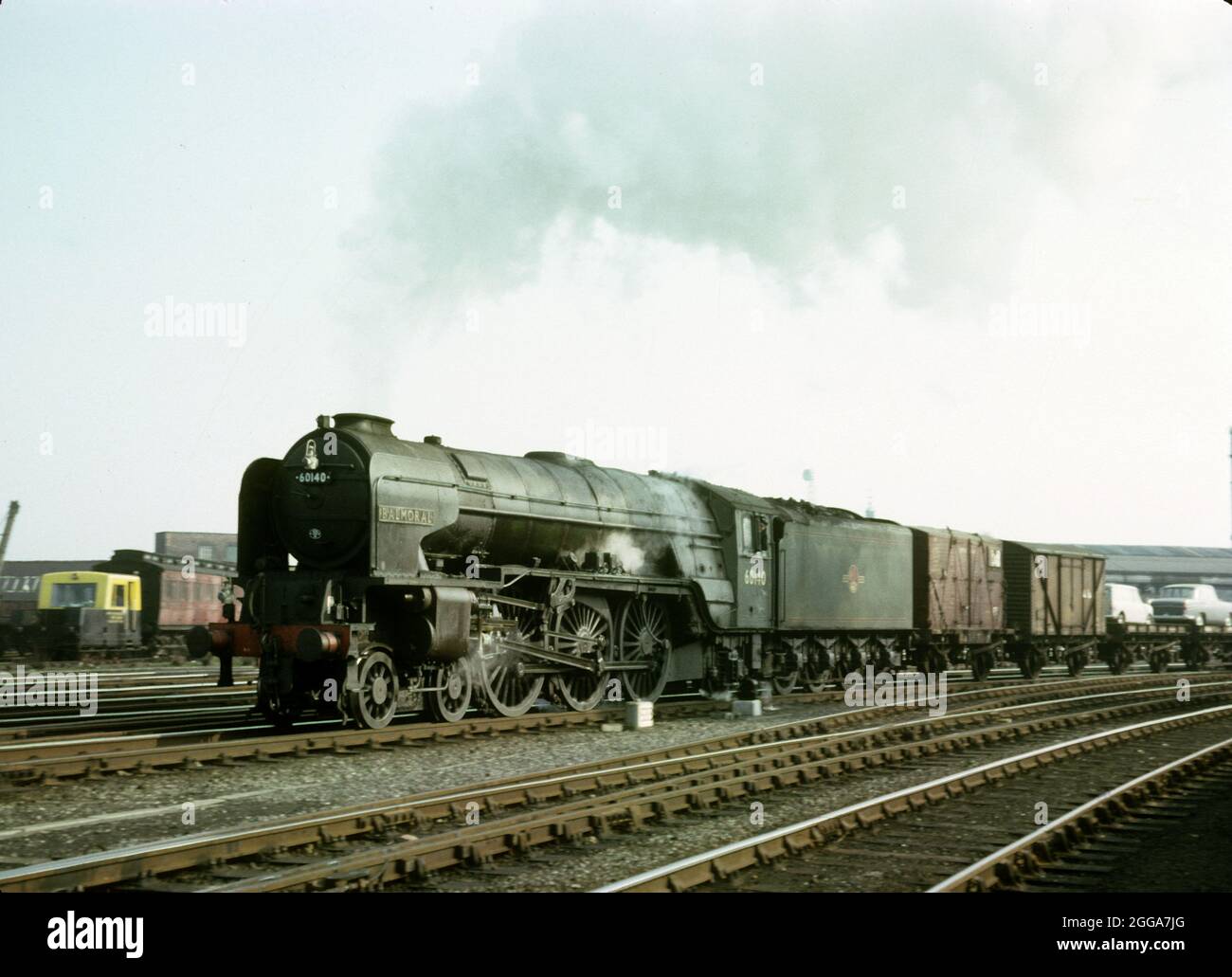 A1 Pacific No 60140 Balmoral at York in 1964 Stock Photo - Alamy