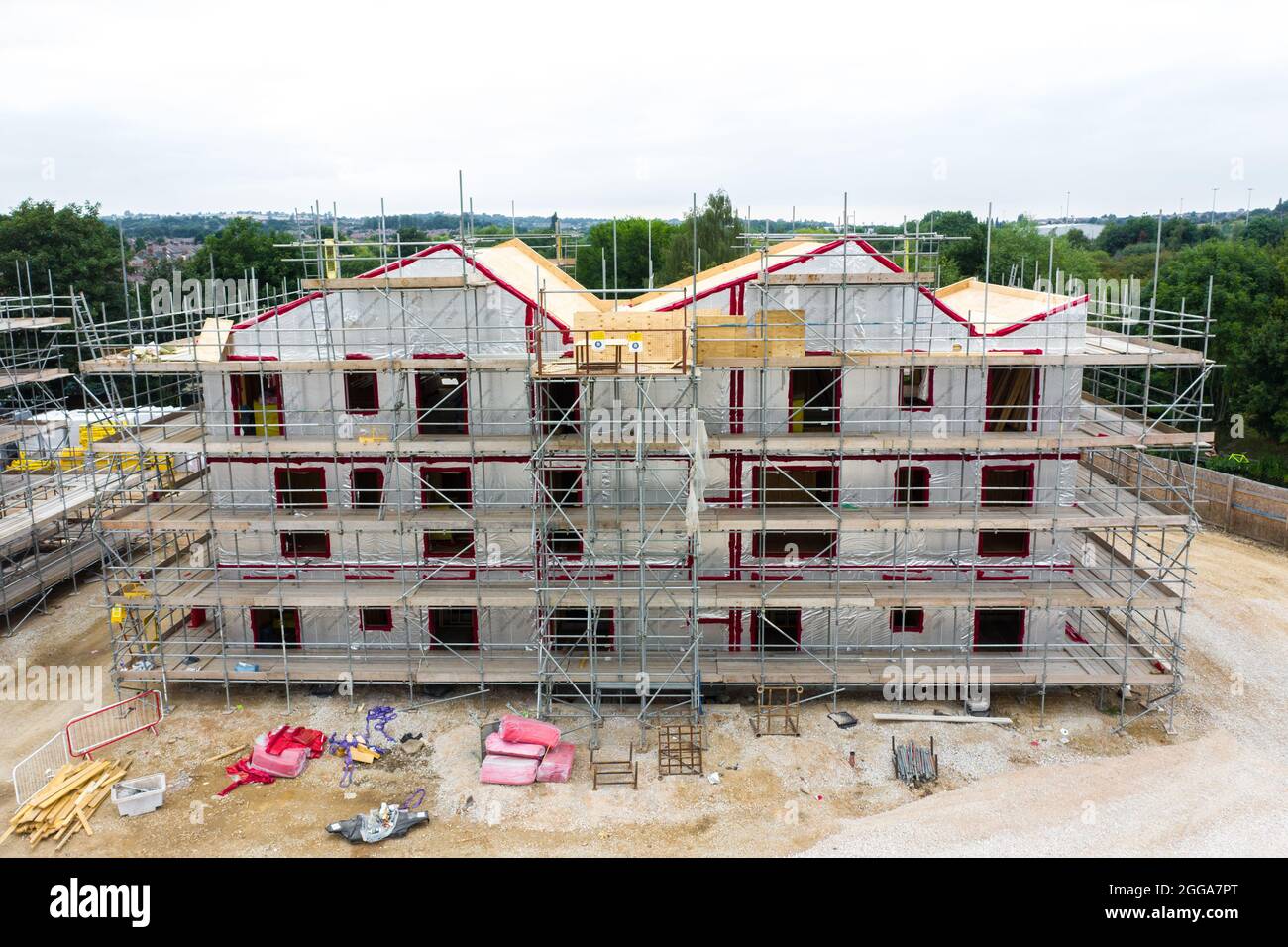 Modular home construction uk hi-res stock photography and images - Alamy