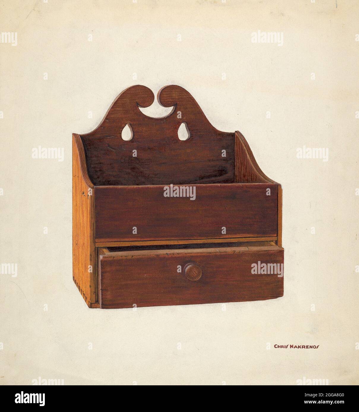 Comb Box, c. 1940 Stock Photo - Alamy