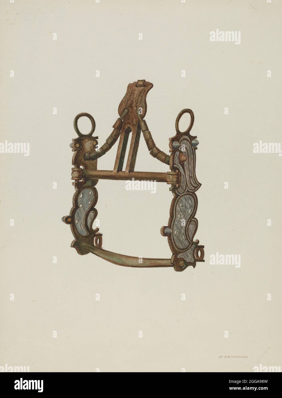 Horse bit drawing hi-res stock photography and images - Alamy