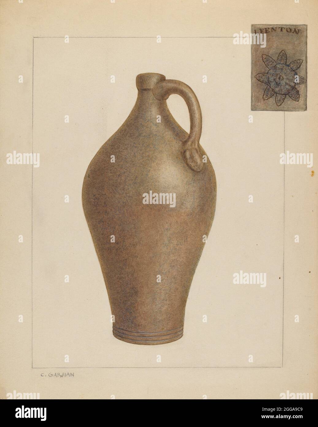 Jug, c. 1937 Stock Photo - Alamy