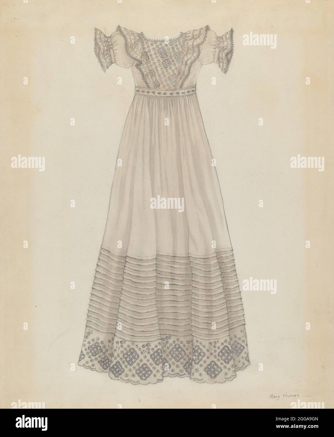 Infant's Dress, c. 1936 Stock Photo - Alamy