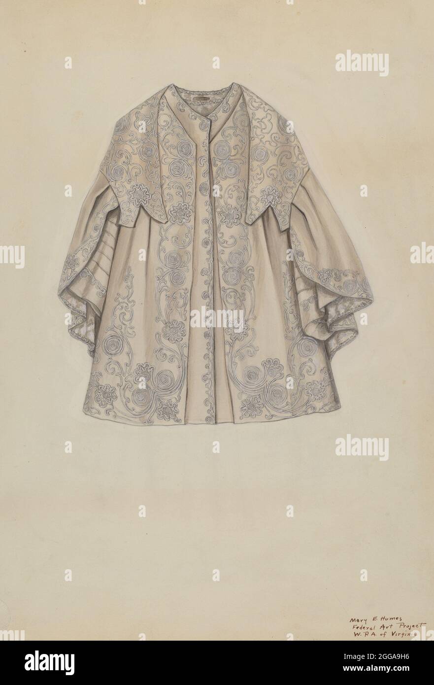 Opera Cloak, c. 1938 Stock Photo - Alamy