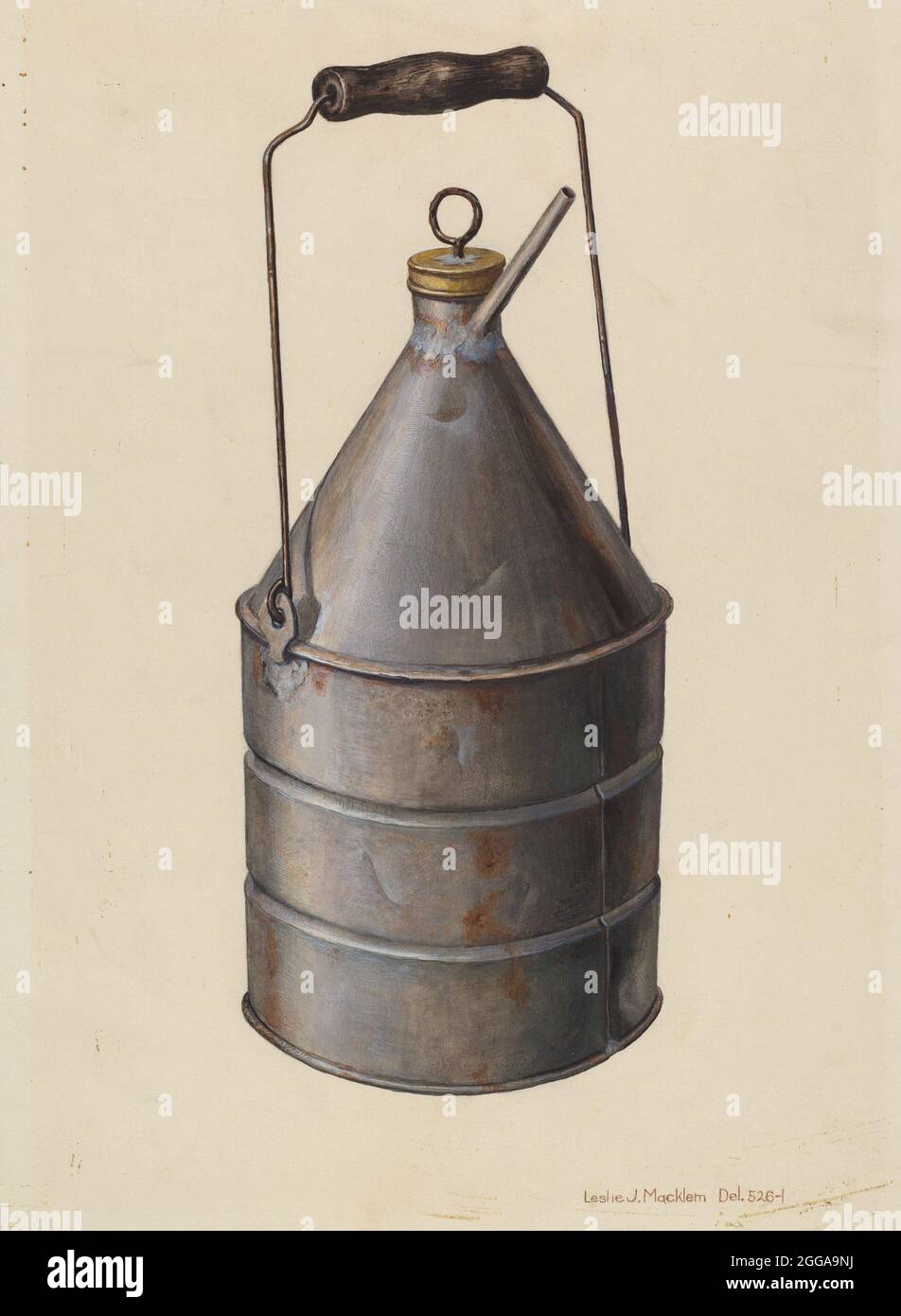 Oil Can, c. 1939 Stock Photo - Alamy