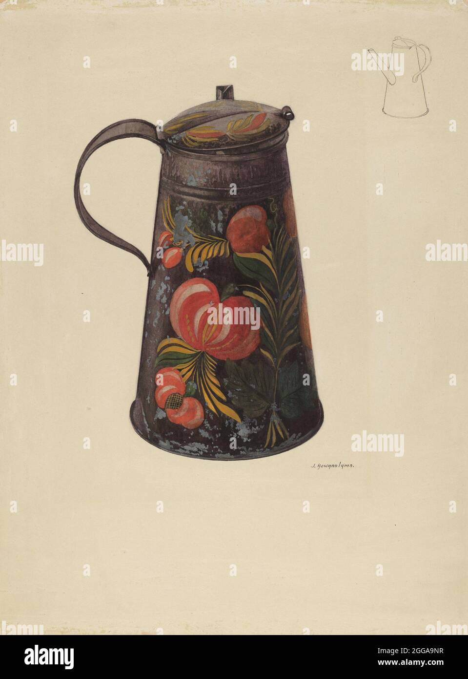 American toleware hi-res stock photography and images - Alamy