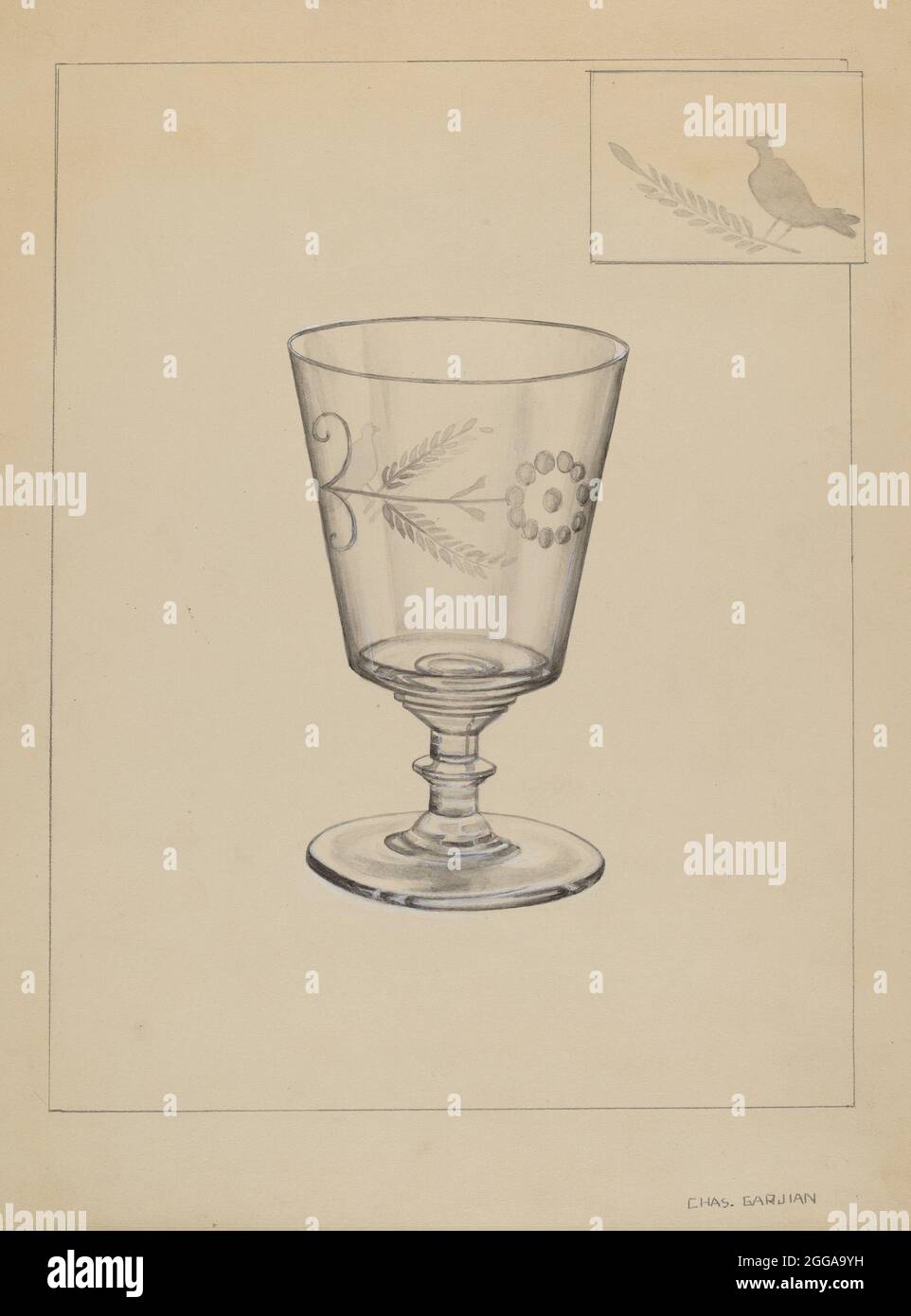 Goblet, c. 1937 Stock Photo - Alamy