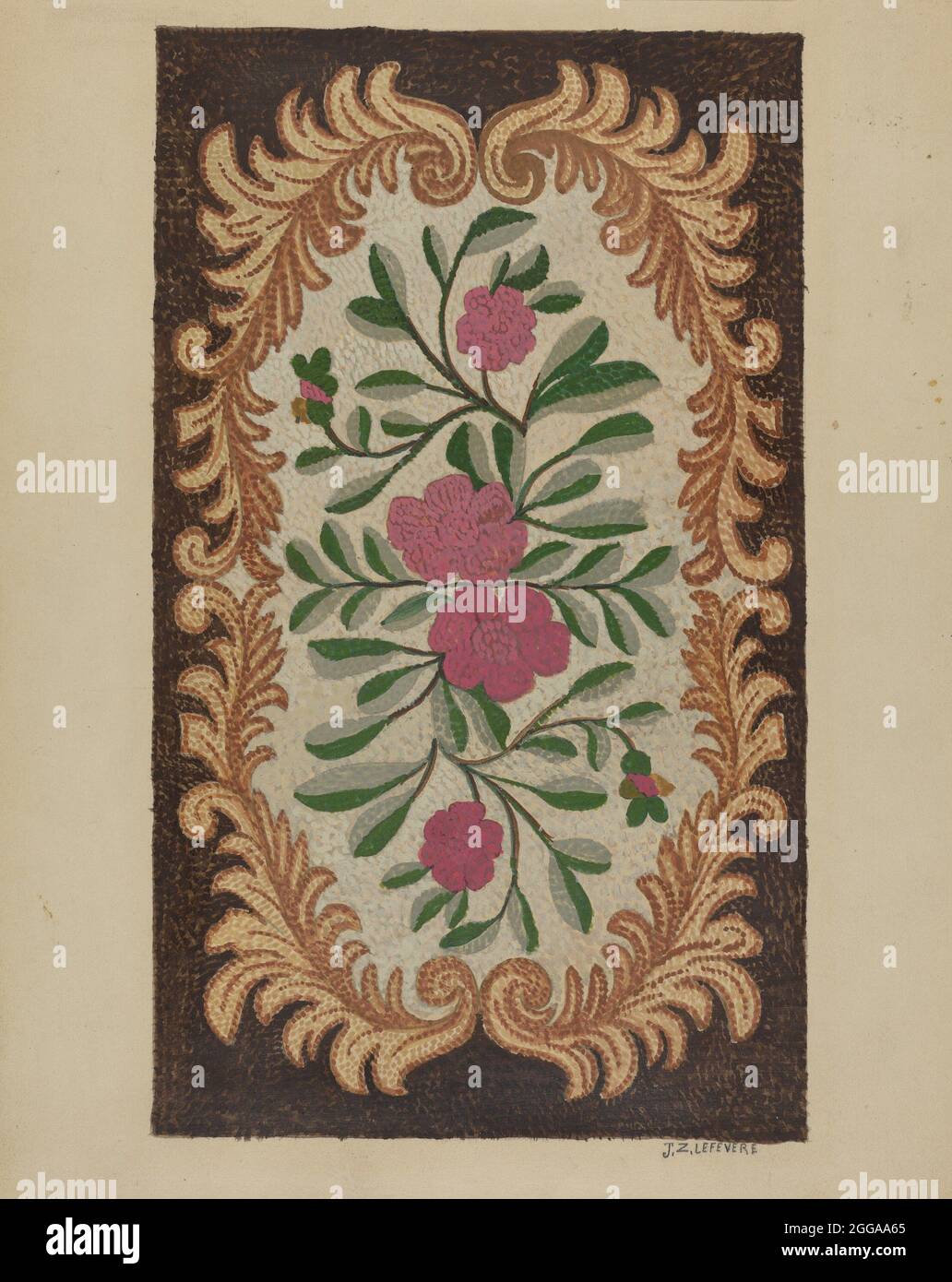 Rug hooking hi-res stock photography and images - Alamy