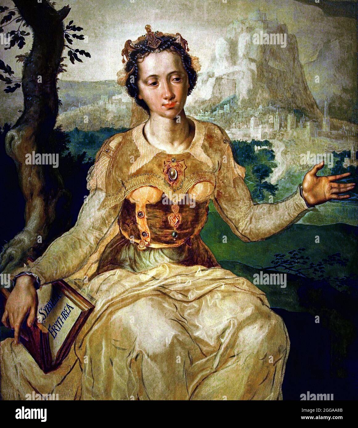 De Sibylle Erythraea - Erythraean Sibyl Erythrae, by Maarten van ...