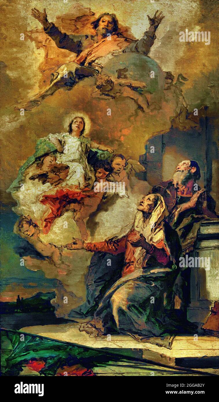 Doctrine that the virgin mary was conceived without original sin hi-res ...