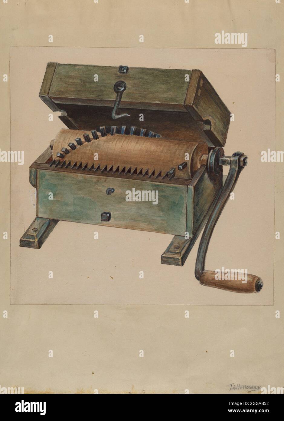 Meat Chopper, c. 1936 Stock Photo - Alamy