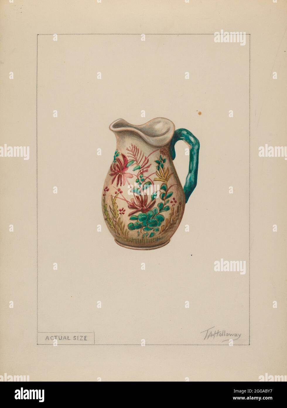 Cream Pitcher, c. 1937 Stock Photo - Alamy