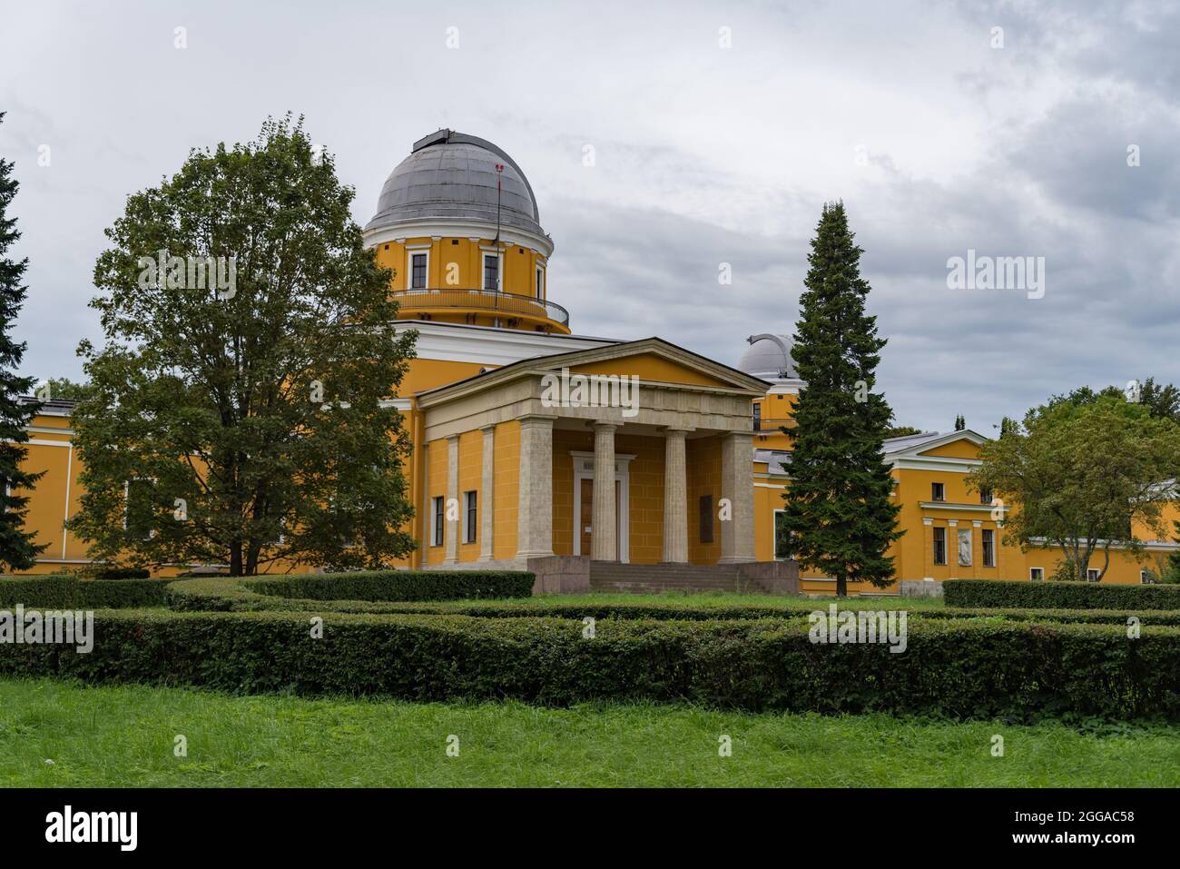 Main building of old Pulkovo Astronomical Observatory, Saint Petersburg ...
