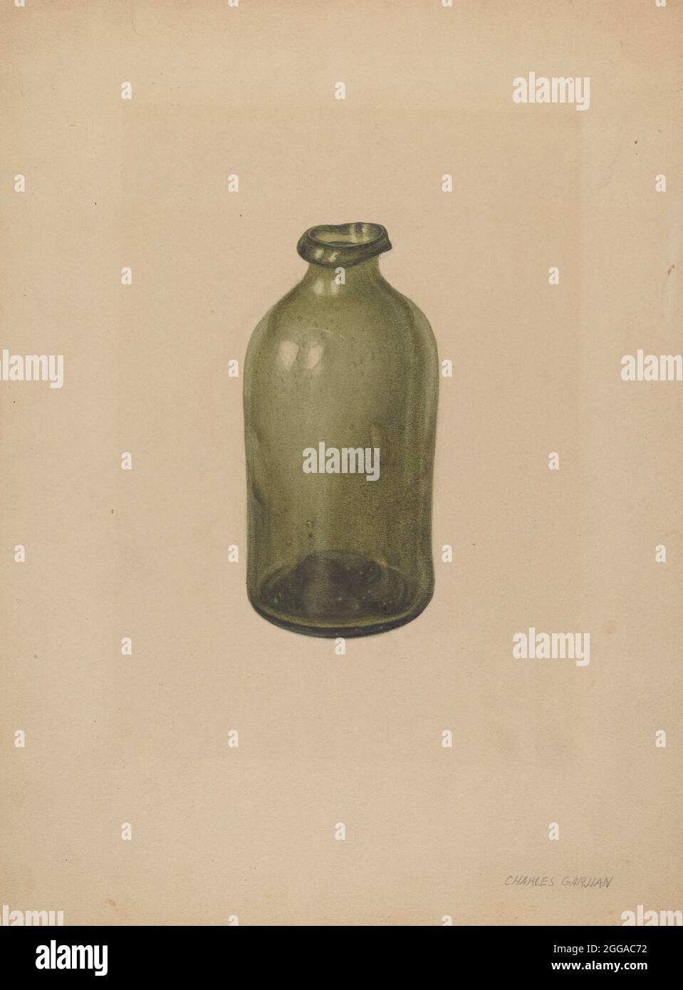 Shoe Blacking Bottle, c. 1937 Stock Photo - Alamy