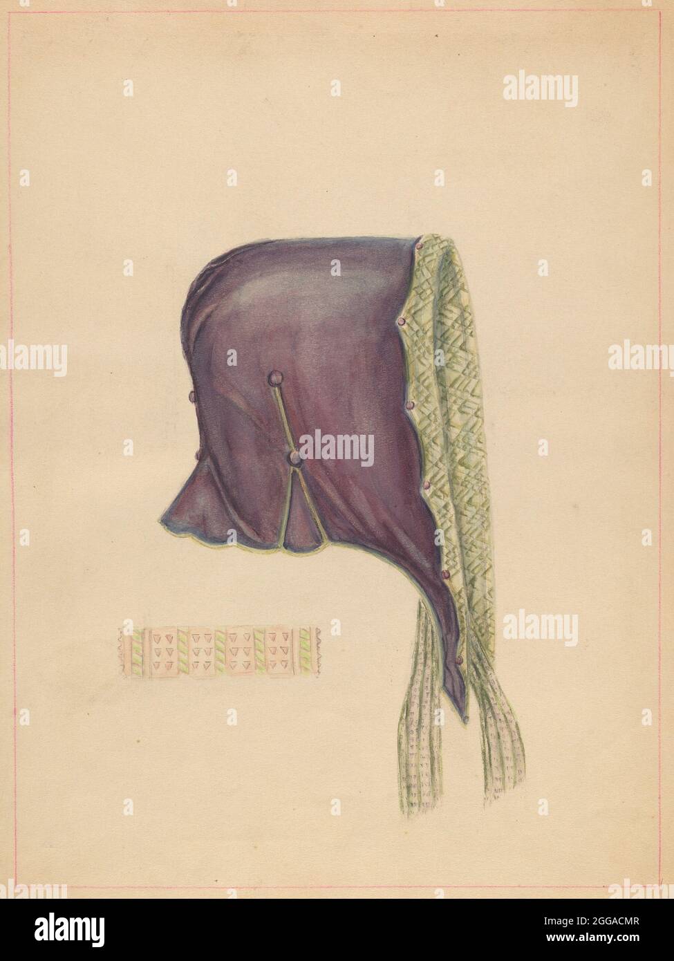 Fanchon bonnet hi-res stock photography and images - Alamy