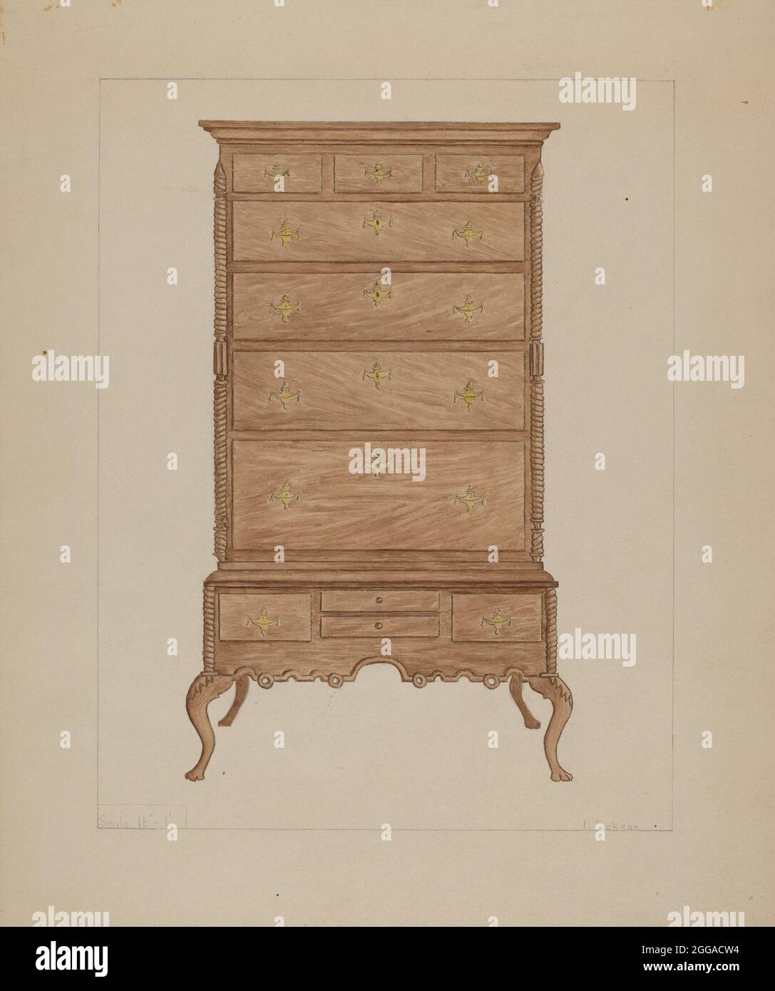 Highboy chest hi-res stock photography and images - Alamy