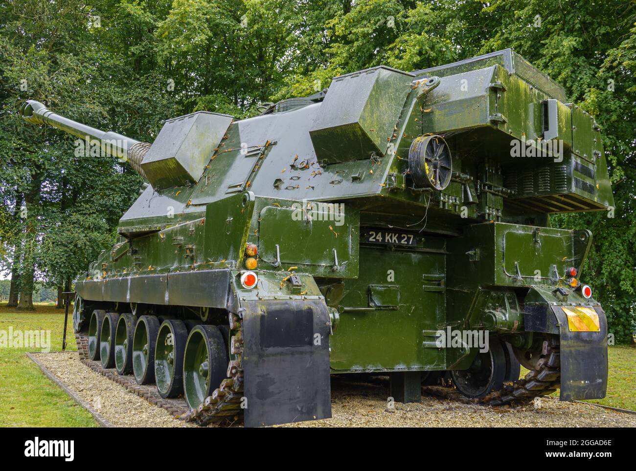 british army military AS-90 (Gun Equipment 155mm L131) armoured self ...