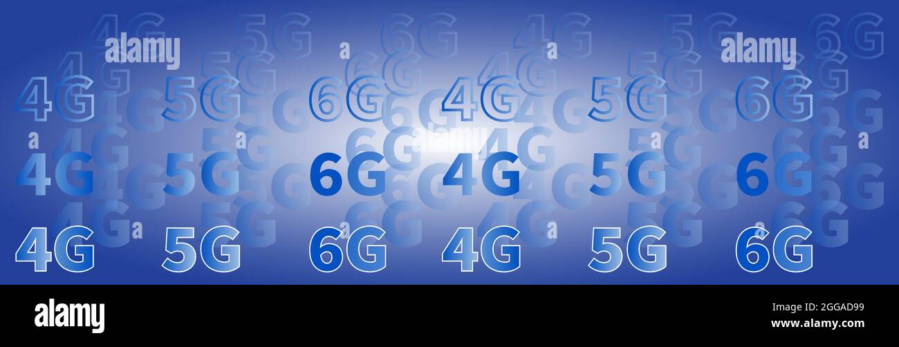 Innovative blue banner. Futuristic abstract background. High speed data ...