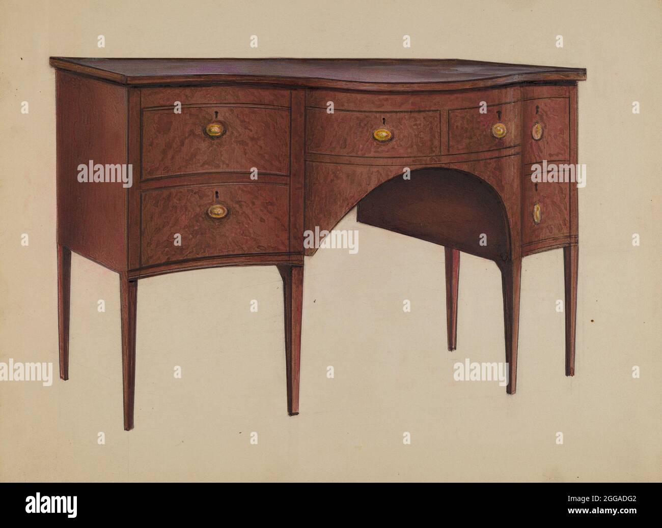 Drawing design sideboard on hi-res stock photography and images - Alamy