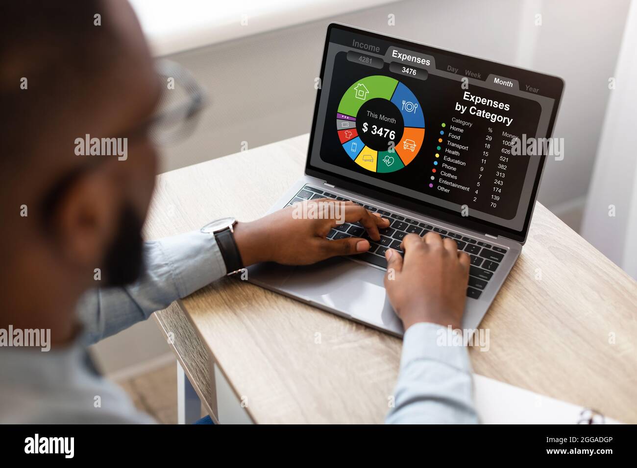 Planning notebook laptop businessman hi-res stock photography and ...