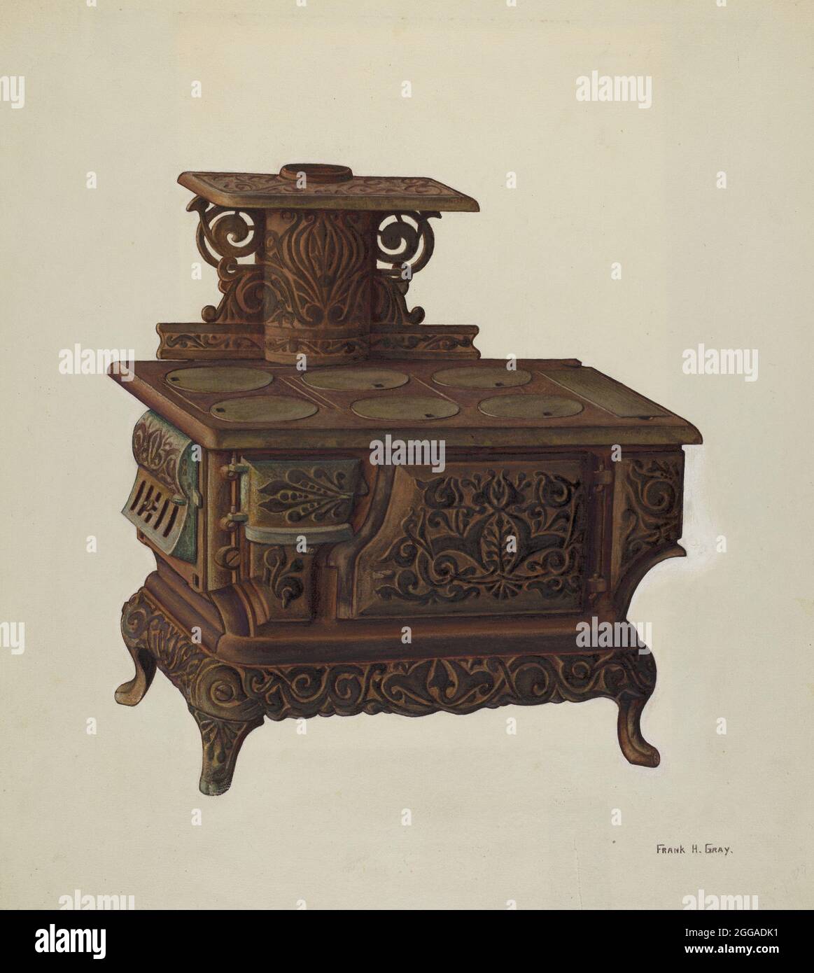 Coal Stove, c. 1940 Stock Photo - Alamy